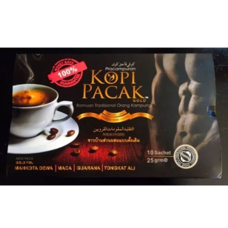 Kopi Pacak Gold(Ramuan Tradisional orang Kampung) 10 sachet 1 box ...