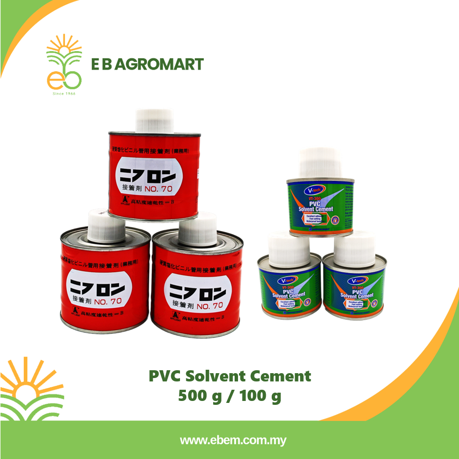 PVC Solvent Cement / PVC Pipe Glue (100 mL / 500 mL) | Shopee Malaysia