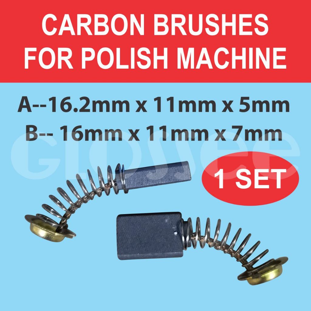 Carbon brushes for polish machine Carbon brush untuk mesin polish 1 Set ...