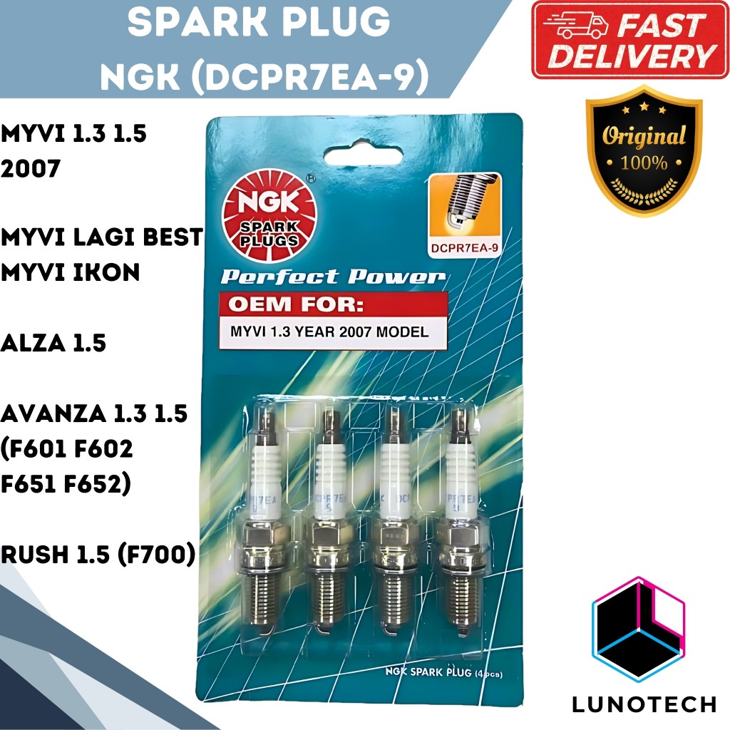 [ORIGINAL] NGK Spark Plug Myvi 1.3 2007 Myvi Lagi Best Myvi Ikon Alza ...