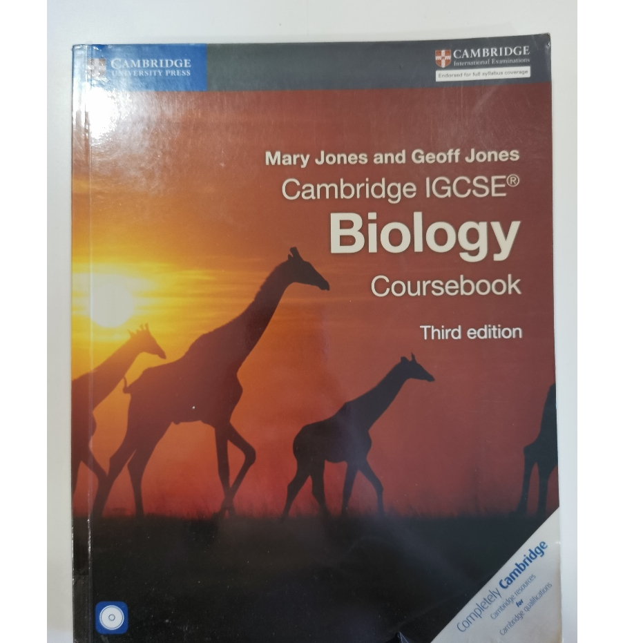 Cambridge IGCSE Biology Coursebook | Shopee Malaysia