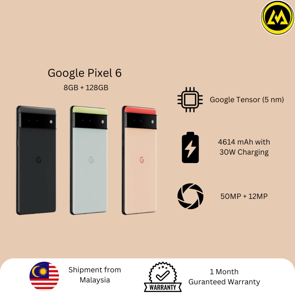 (Original Used) Google Pixel 6 5G 8/128 | Shopee Malaysia