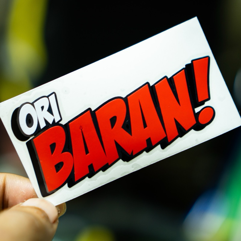 STICKER ORI BARAN | STICKER MOTOR | STICKER KERETA | Shopee Malaysia