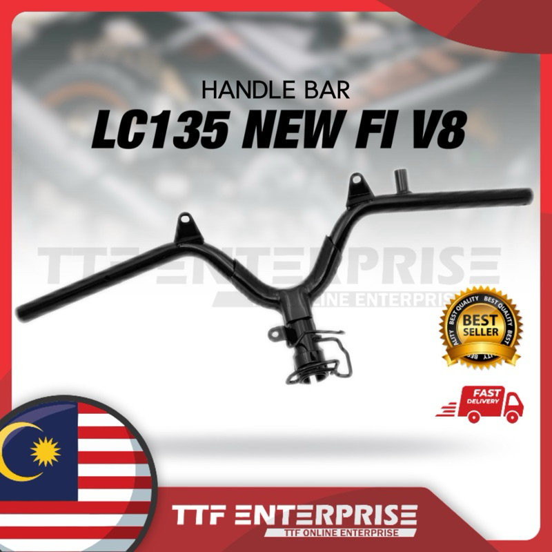 YAMAHA LC135 NEW FI-V8 HANDLE BAR HANDLE BRACKET STEERING BESI PEMEGANG ...