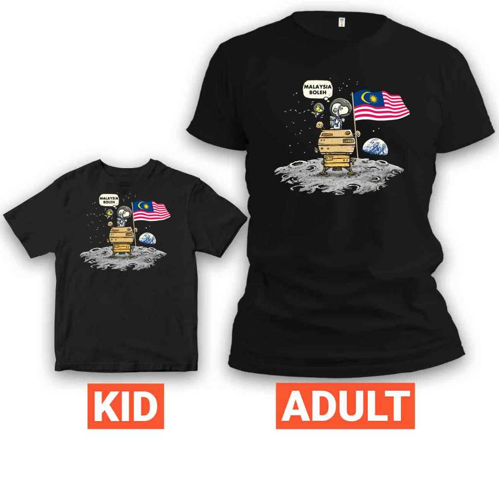 Snoopy Malaysia Merdeka Moon Baju T Shirt Lelaki Murah Fashion Newborn ...