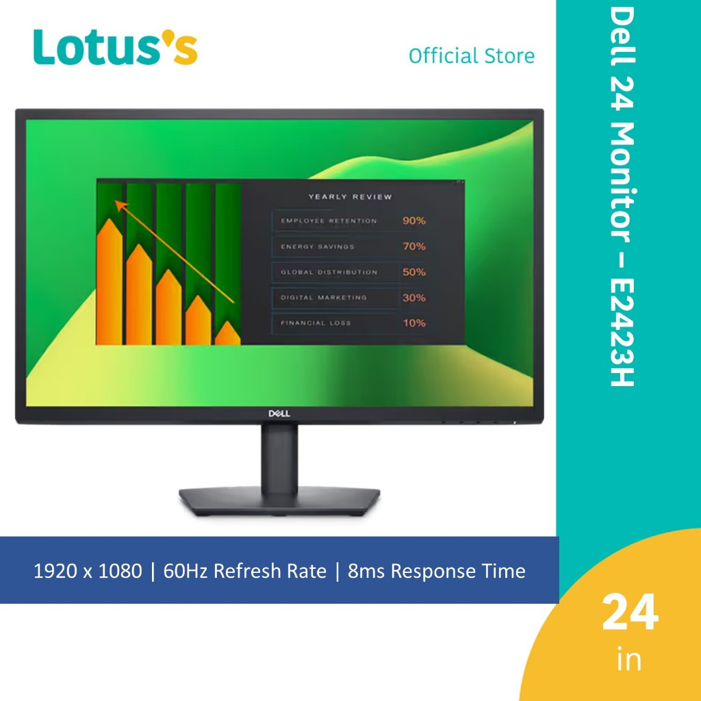 DELL E2423H Monitor (24") VA-FHD-5MS-60Hz | Shopee Malaysia