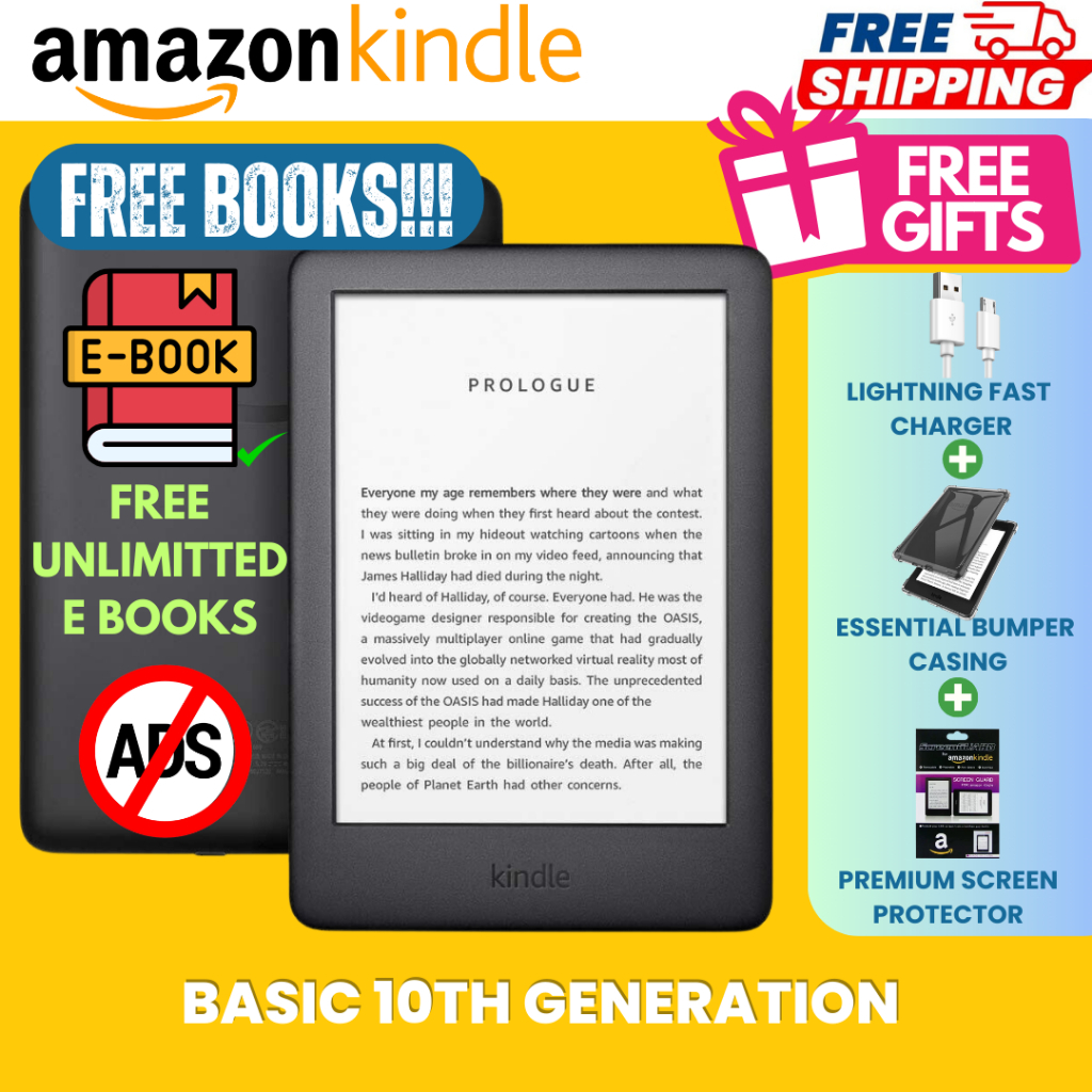 Kindle Basic 10th Generation - PROMOTION (Reader, Tablet, Books ...