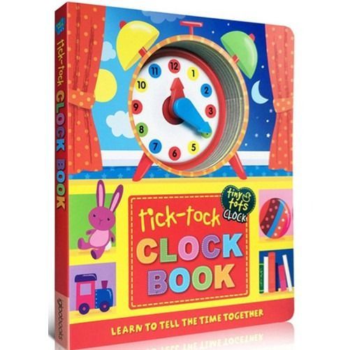 [Littlebookz] Clock Book Buku Jam Tell The Time Montessori Preschool ...