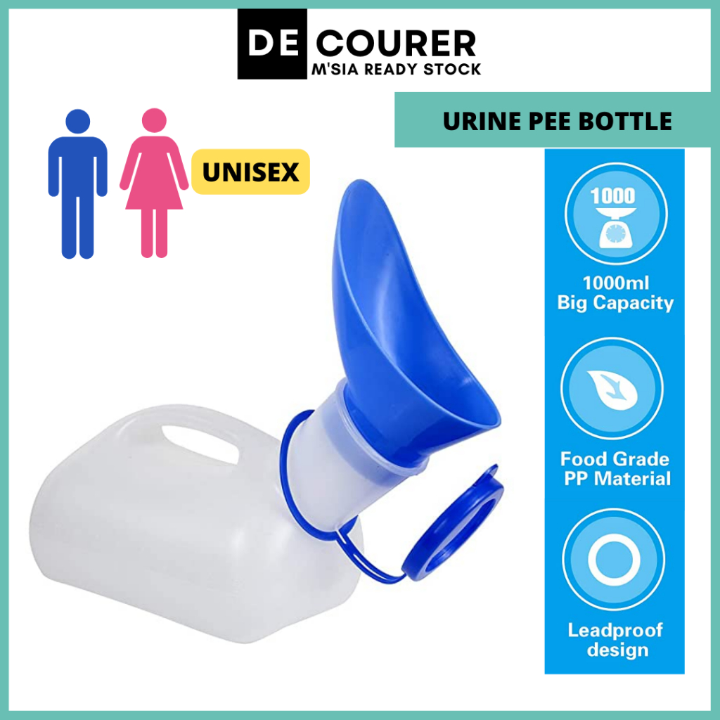 Unisex Urine Pee Bottle Urgent Toilet Travel Container Female Male ...