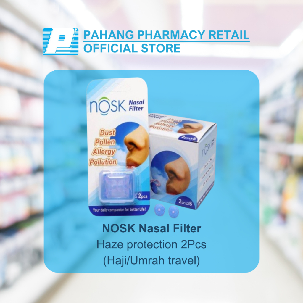 NOSK Nasal Filter (for Haze protection / Haji Umrah travel) | Shopee ...