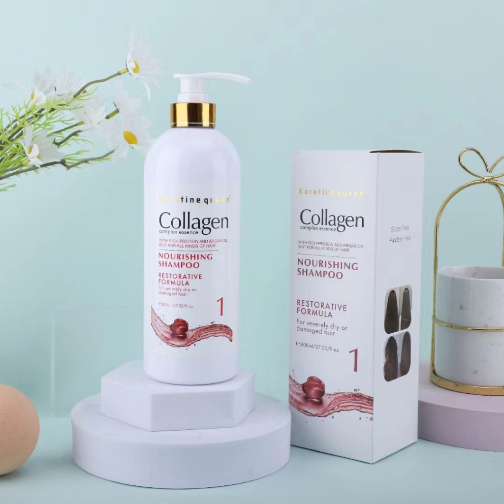 KERATINE QUEEN COLLAGEN SHAMPOO / CONDITIONER | Shopee Malaysia