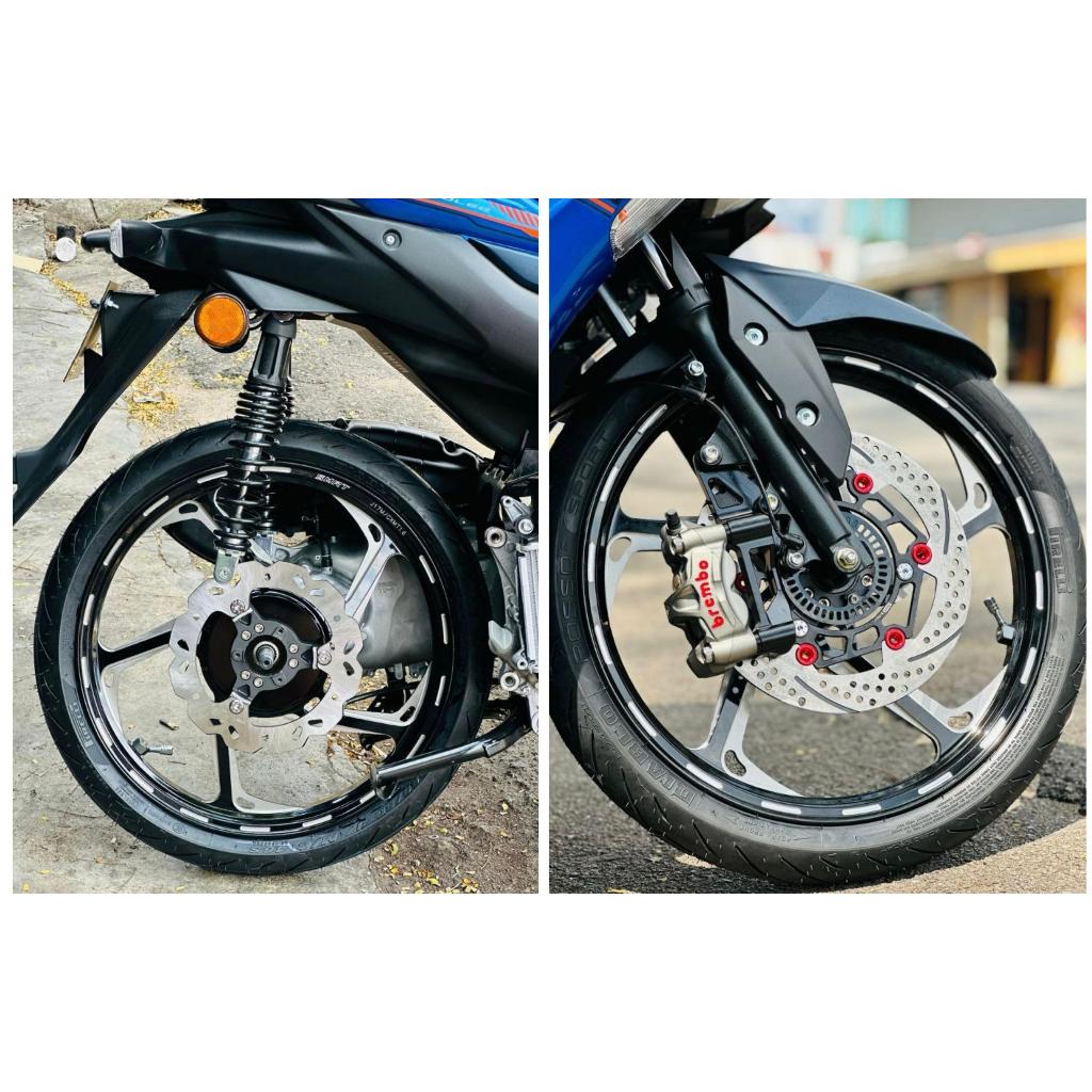 PNP Sport Rim Yamaha NVX V1 V2 Aerox 155 1.6/1.6*17 (2IN1) Disc / Drum ...