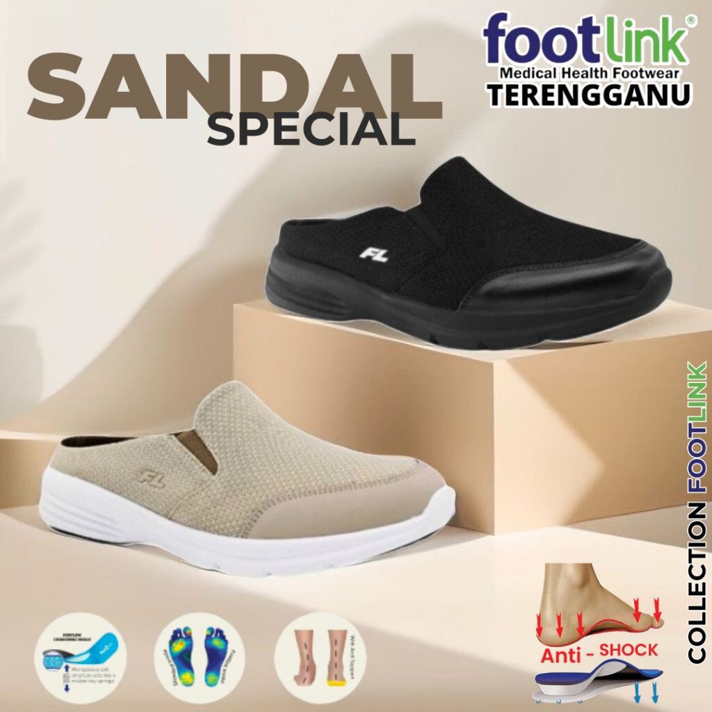 Footlink MJ 60-441 & MJ 01-441 Health Shoe, Women Sandal, In Door ...