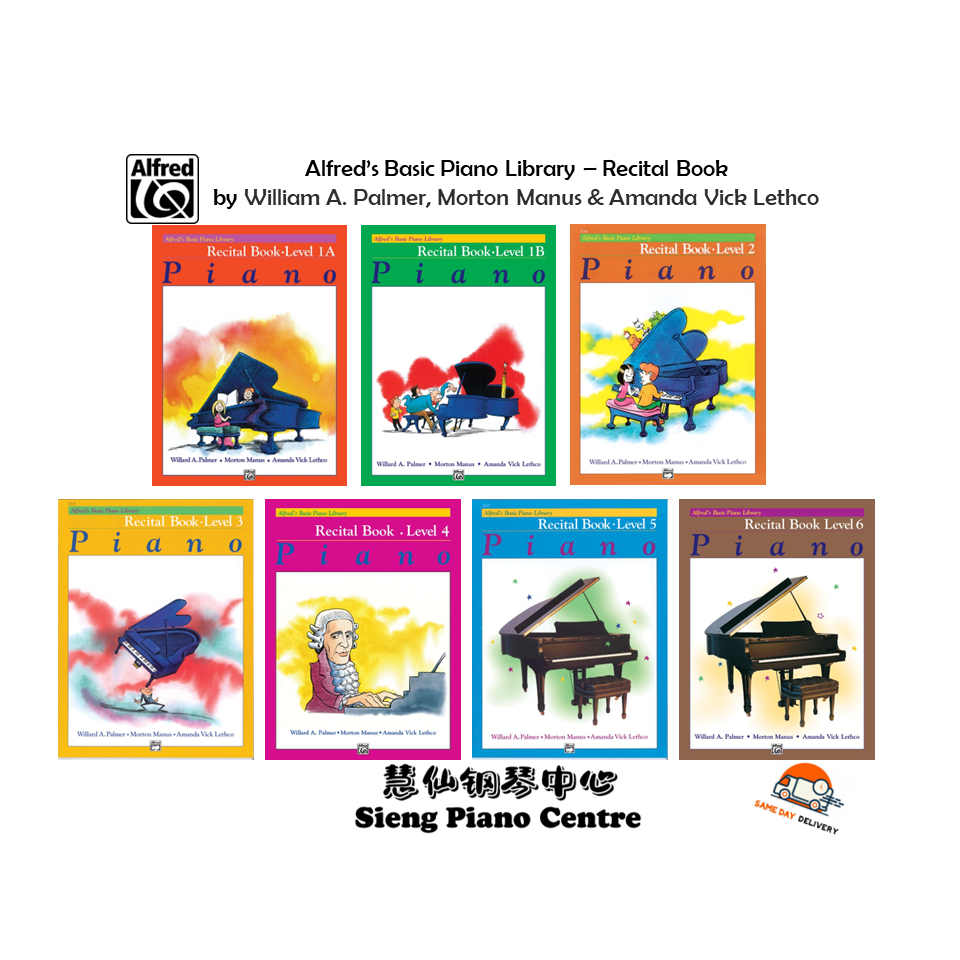 Alfred's Basic Piano Library - Recital Book by William A. Palmer ...