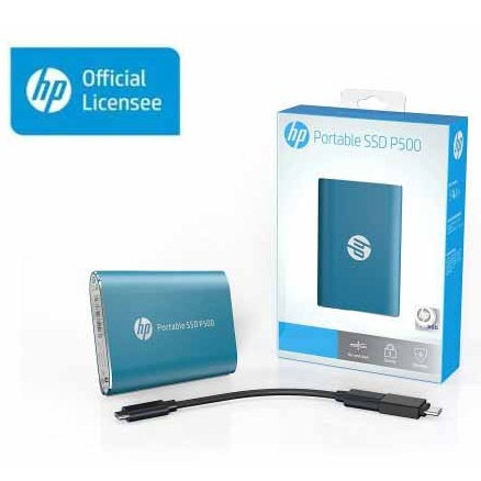 HP SSD P500 Portable SSD 3D TLC Solid State Drive (500GB) | Shopee Malaysia