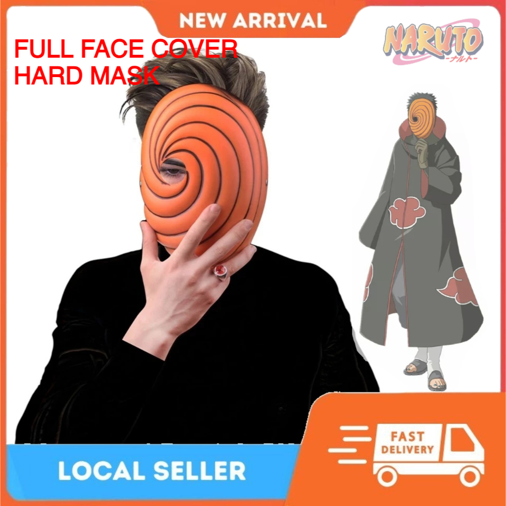 Uchiha Obito Tobi Mask Cosplay Anime Akatsuki Tobi Uchiha Obito Madara