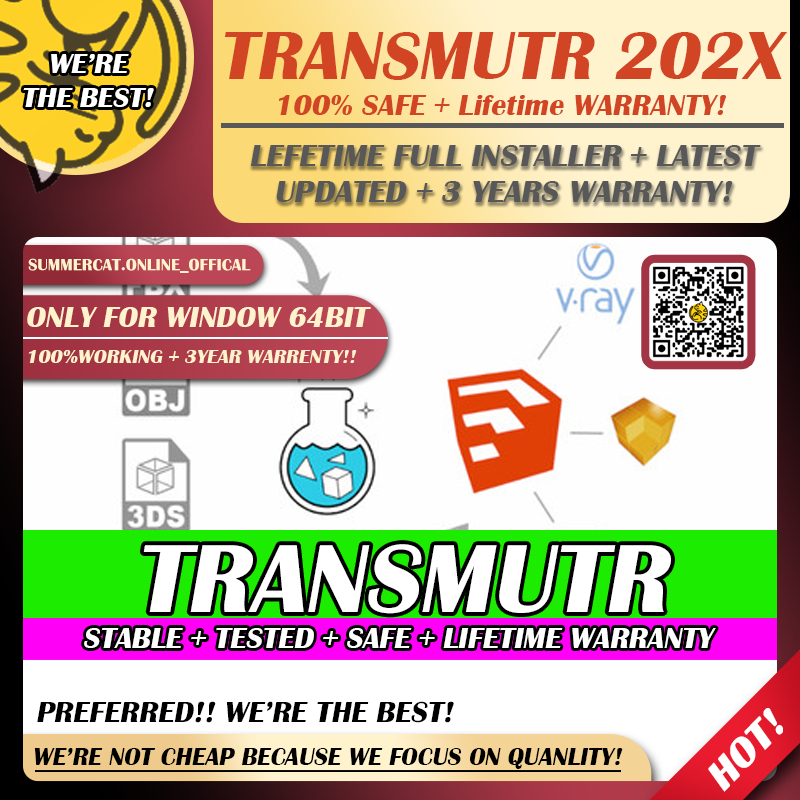 【LIFETIME】🔥Transmutr Artist Sketchup importer 1.2.7 (Fully After ...