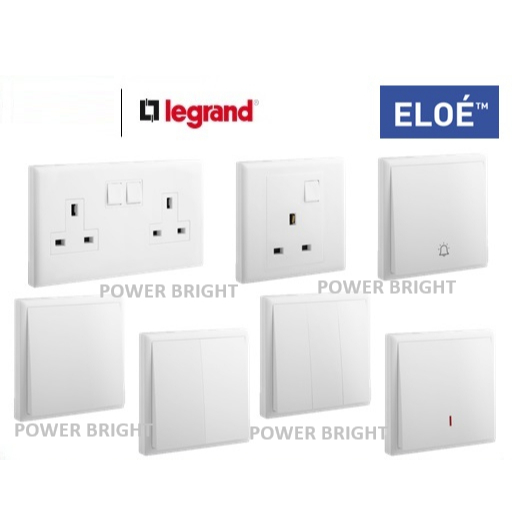 LEGRAND ELOE SERIES SWITCH & SOCKET | Shopee Malaysia