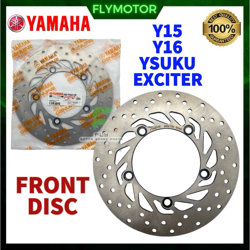YAMAHA Y15 Y15ZR Y16 Y16ZR YSUKU EXCITER FRONT DISC PLATE ORIGINAL ...