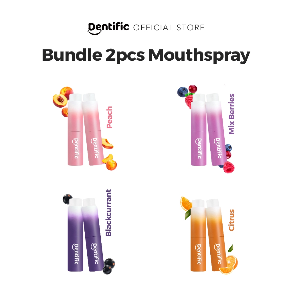 Dentific Bad Breath Go Away Mouth Spray (2 Pcs) | Shopee Malaysia