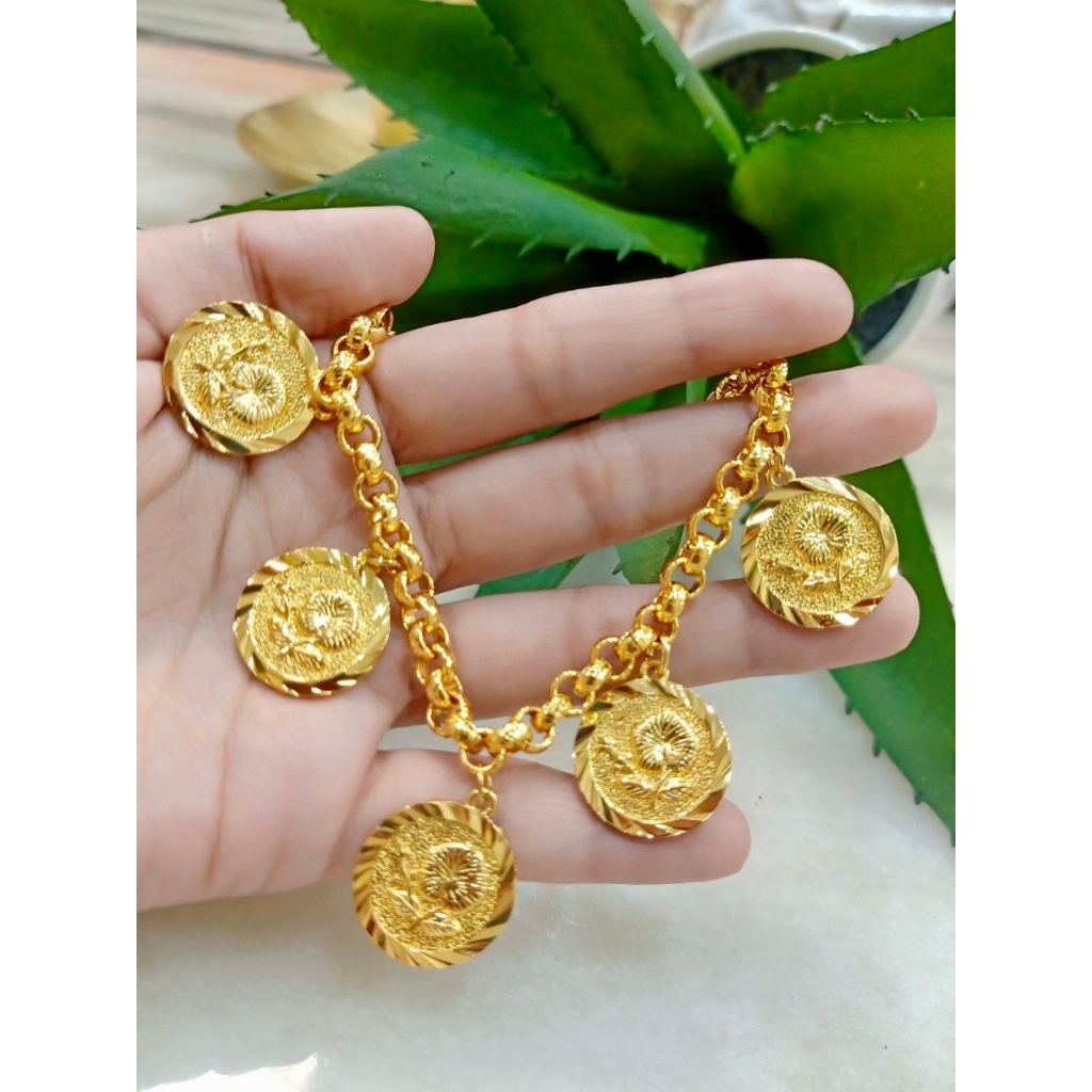 RT GANTUNG DUIT SYILING EMAS SUASA 375 / 18K | Shopee Malaysia
