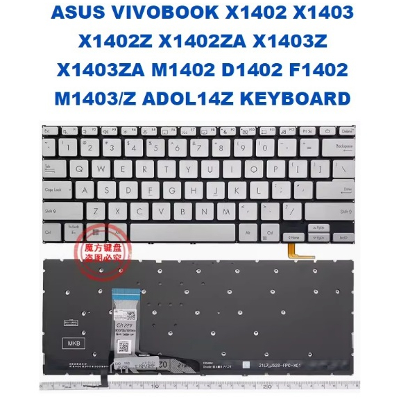 ASUS VIVOBOOK X1402 X1403 X1402Z X1402ZA X1403Z X1403ZA M1402 D1402 ...