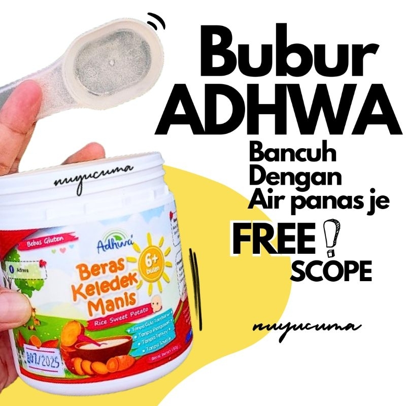Bubur baby bancuh dengan air panas Babyfood ADHWA BABYFOOD MAKANAN BABY ...