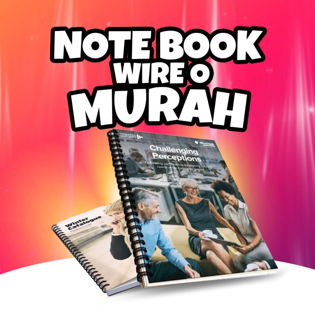 SERVIS CETAK BUKU WIRE O / BOOK PLANNER / NOTE BOOK ! PRINT BUKU DIRECT ...