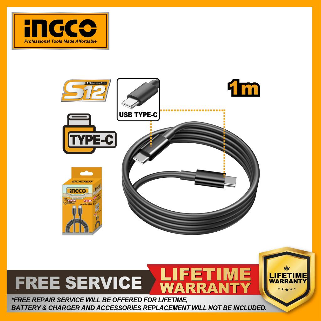INGCO USB type-C to type-C cable IUCC02 | Shopee Malaysia