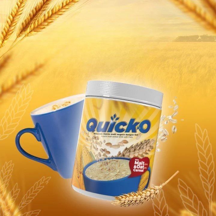 EMZI QUICK O MINUMAN BIJIRAN MALT & OAT (200GM) | Shopee Malaysia