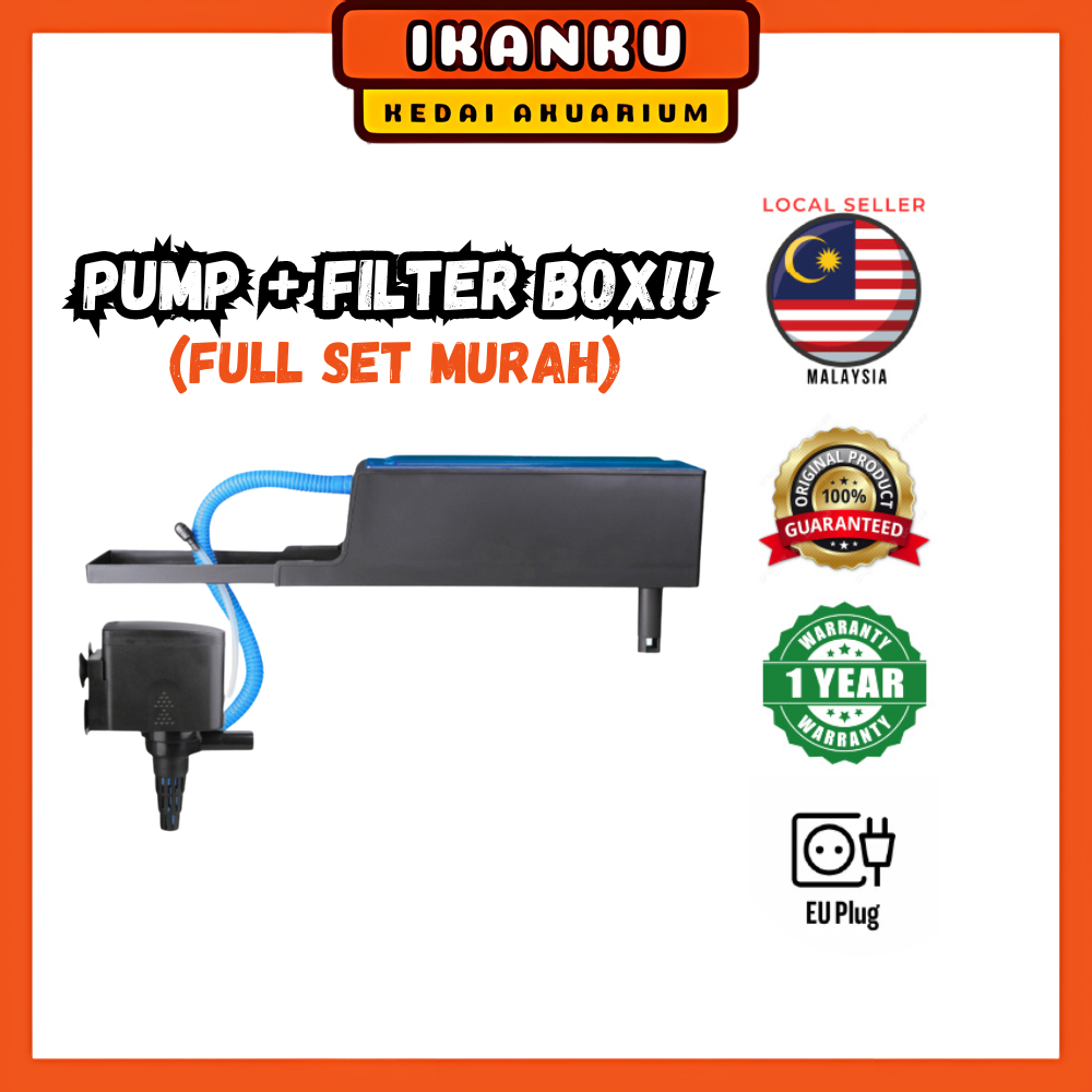 SOBO Aquarium Top filter box and Powerhead Aquarium Water Pump Aquarium ...