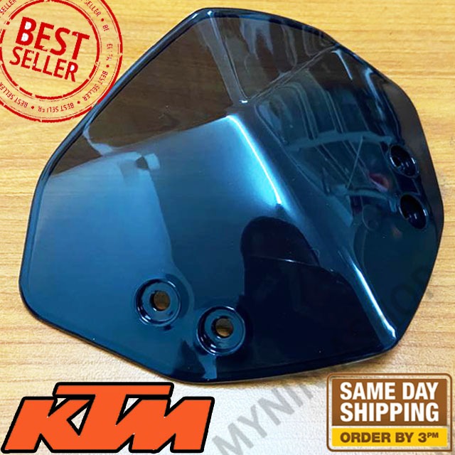 VISOR KTM DUKE 200 250 390 KTM DUKE ORIGINAL STANDARD WINDSHIELD SMOKE ...