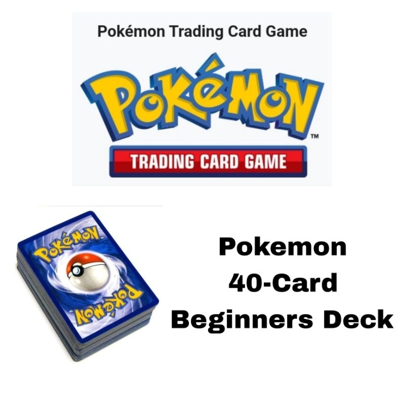 Pokemon TCG 40-Cards Beginner's Deck | Shopee Malaysia