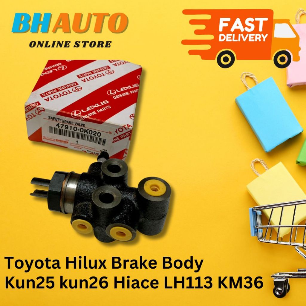 Toyota Hilux Kun25 kun26 Hiace LH113 KM36 original brake body pump Body ...