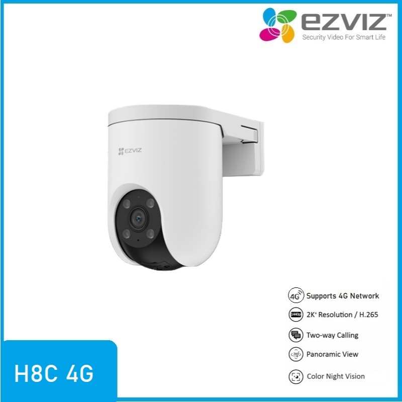 EZVIZ H8C 4G Pan & Tilt 4G Camera | Shopee Malaysia