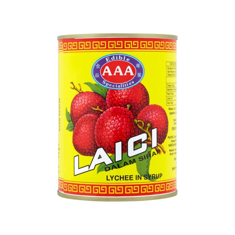 AAA LYCHEE IN SYRUP 565G | Shopee Malaysia