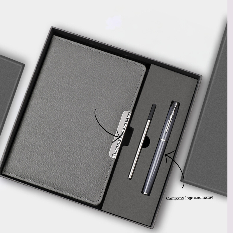 UNIQ Personalized engrave A5 Birthday Gife Note book Pen Hadiah company ...