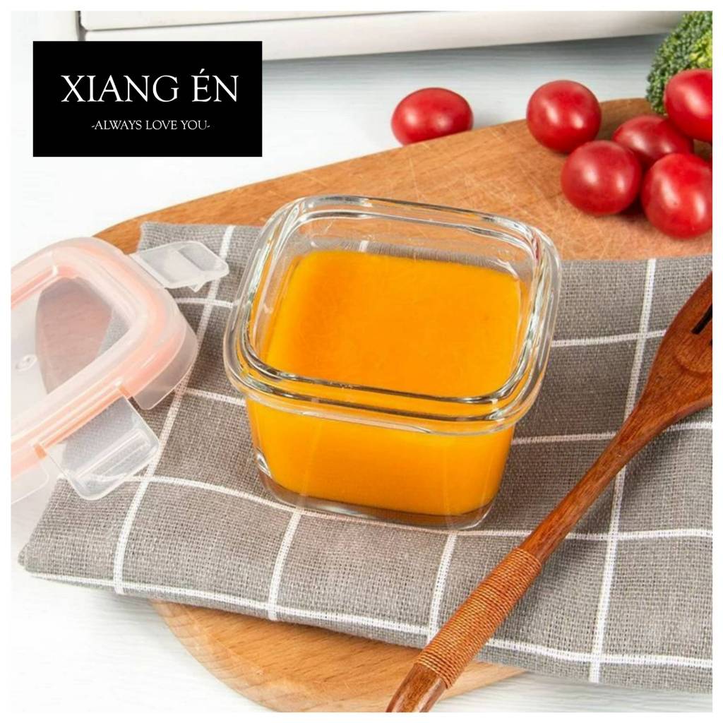 Mini Yogurt Natto Glass Container Box (180 ml) | Shopee Malaysia