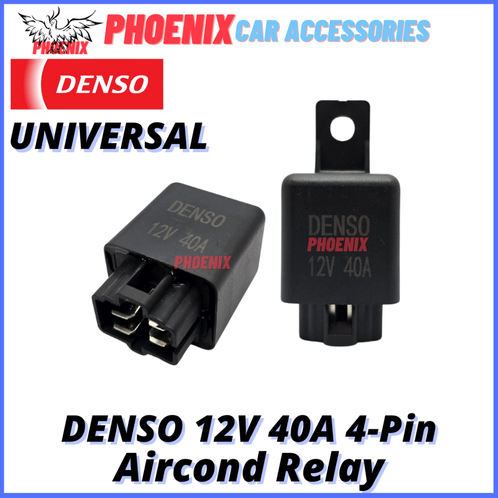 DENSO ★ Original 12V 4 Pin UNIVERSAL AIRCOND RELAY | PROTON PERODUA ...
