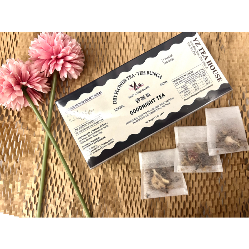 Goodnight Tea/好睡茶/理气解郁/调经止痛/纾解压力/精美包装24茶包 | Shopee Malaysia