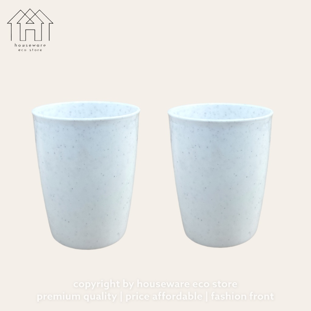 LAVA White Plastic Cup 10oz 266ml Water Drink Cup (Cawan Plastik Putih ...
