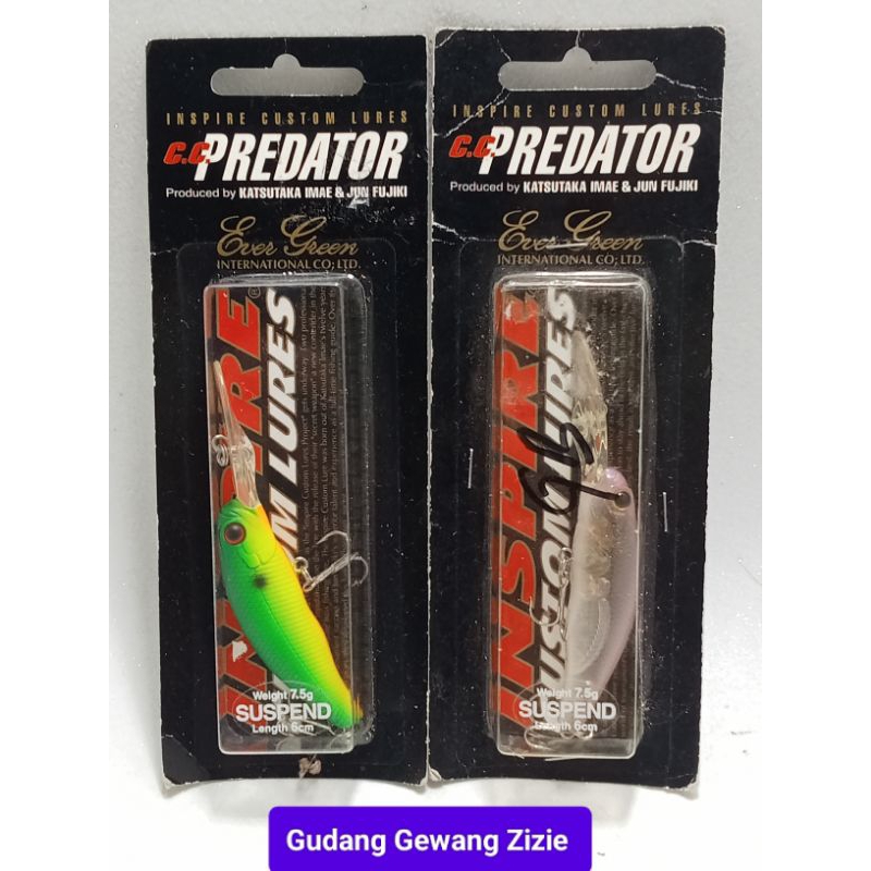 EVERGREEN C.C PREDATOR|ORIGINAL JAPAN | Shopee Malaysia