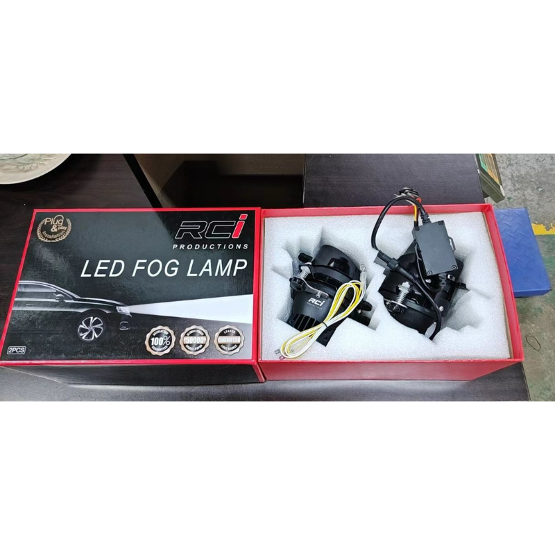 Rci Led Projector Fog Lamp Low Beam High Beam Function Toyota Perodua ...