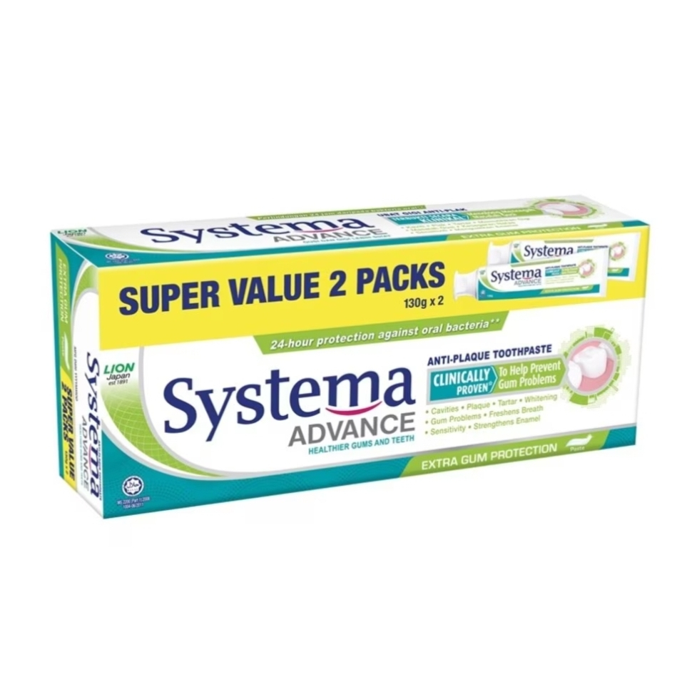 SYSTEMA Toothpaste Extra Gum Protection 2x130g | Shopee Malaysia