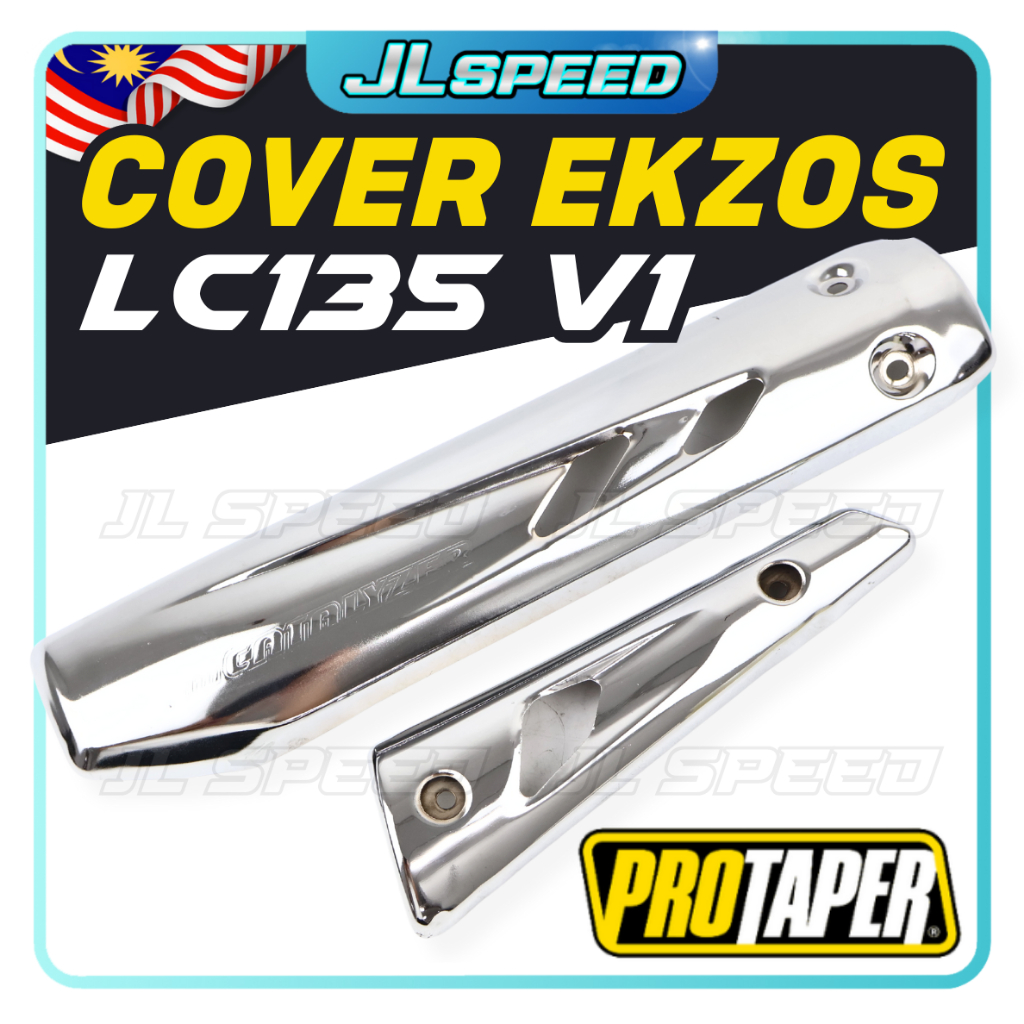 PROTAPER LC135 V1 Muffler Cover Ekzos Exzos Protector Set 2in1 Depan ...