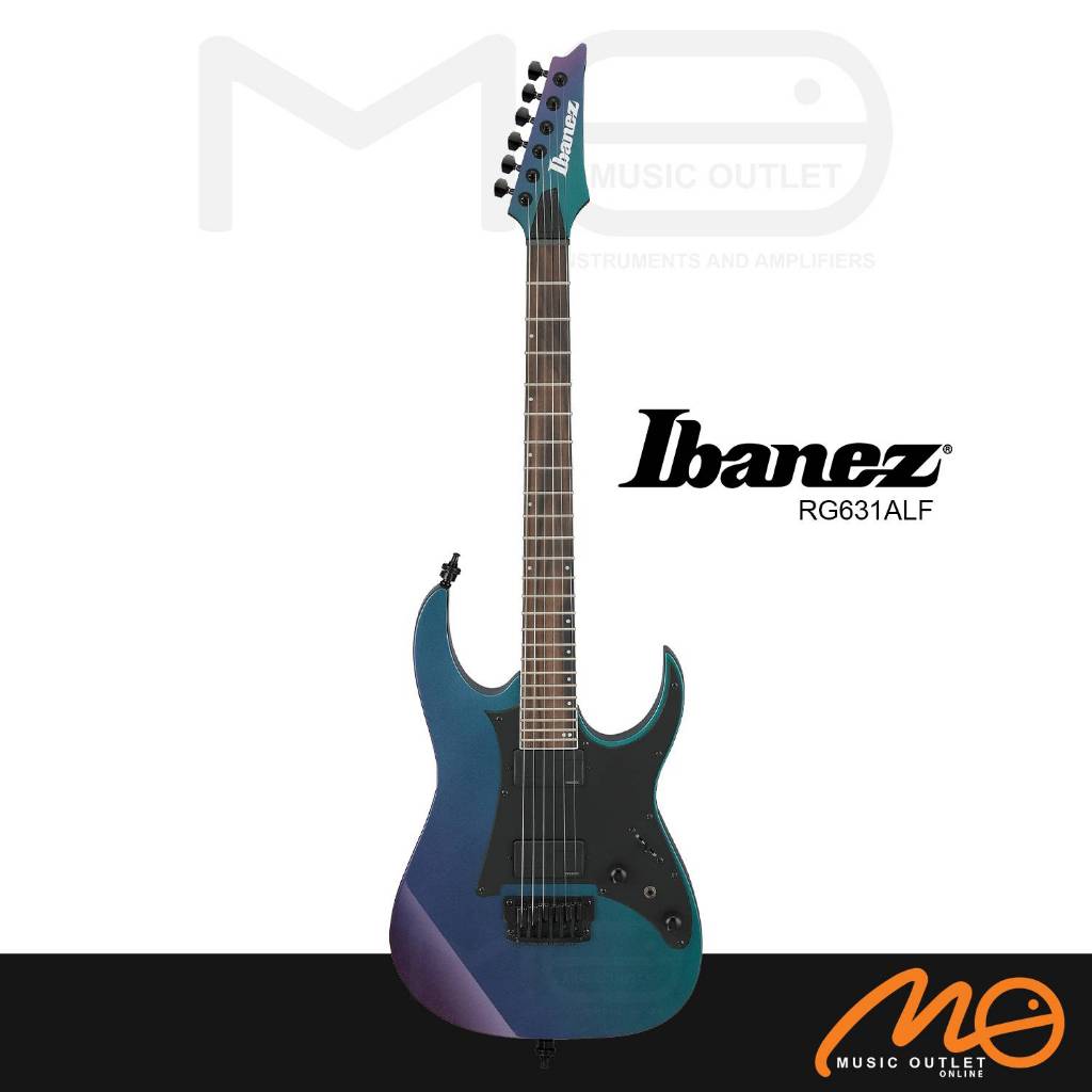IBANEZ RG631ALF RG AXION LABEL SERIES ELECTRIC GUITAR (BLUE CHAMELEON ...
