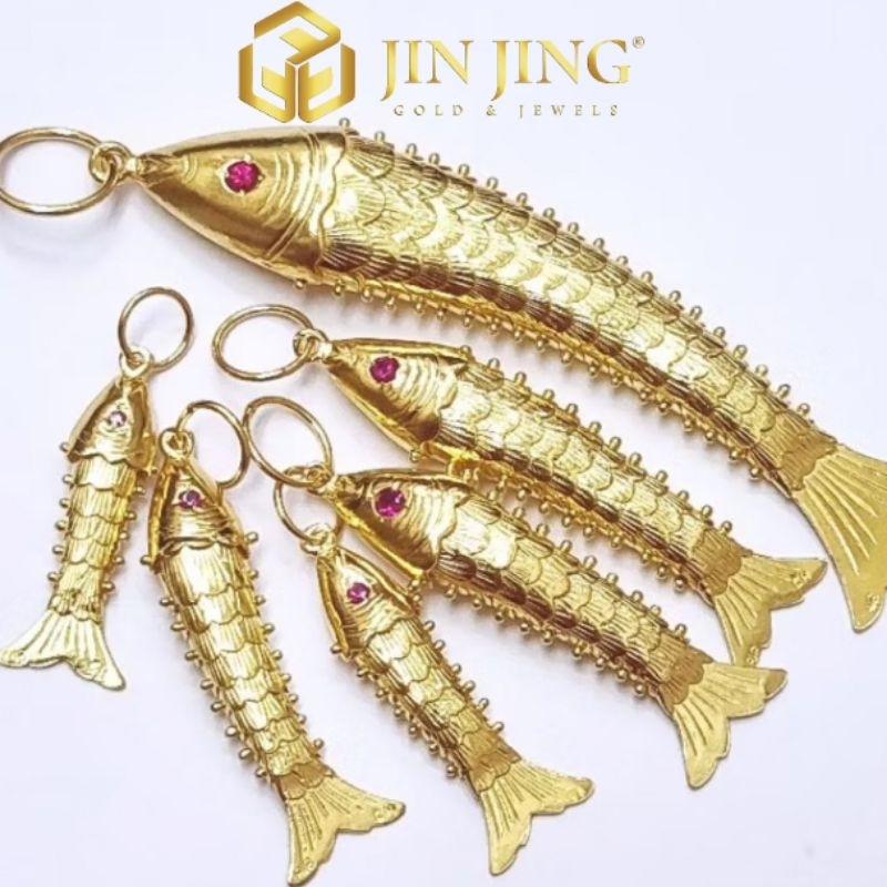 JIN JING LOKET MOTION FISH EMAS 916 TULEN 1.92G-14.32G | Shopee Malaysia