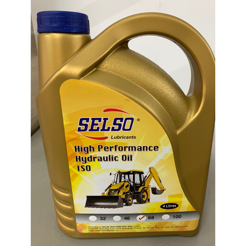 SELSO HIGH PERFORMANCE HYDRAULIC OIL AW 68(4LTR) | Shopee Malaysia