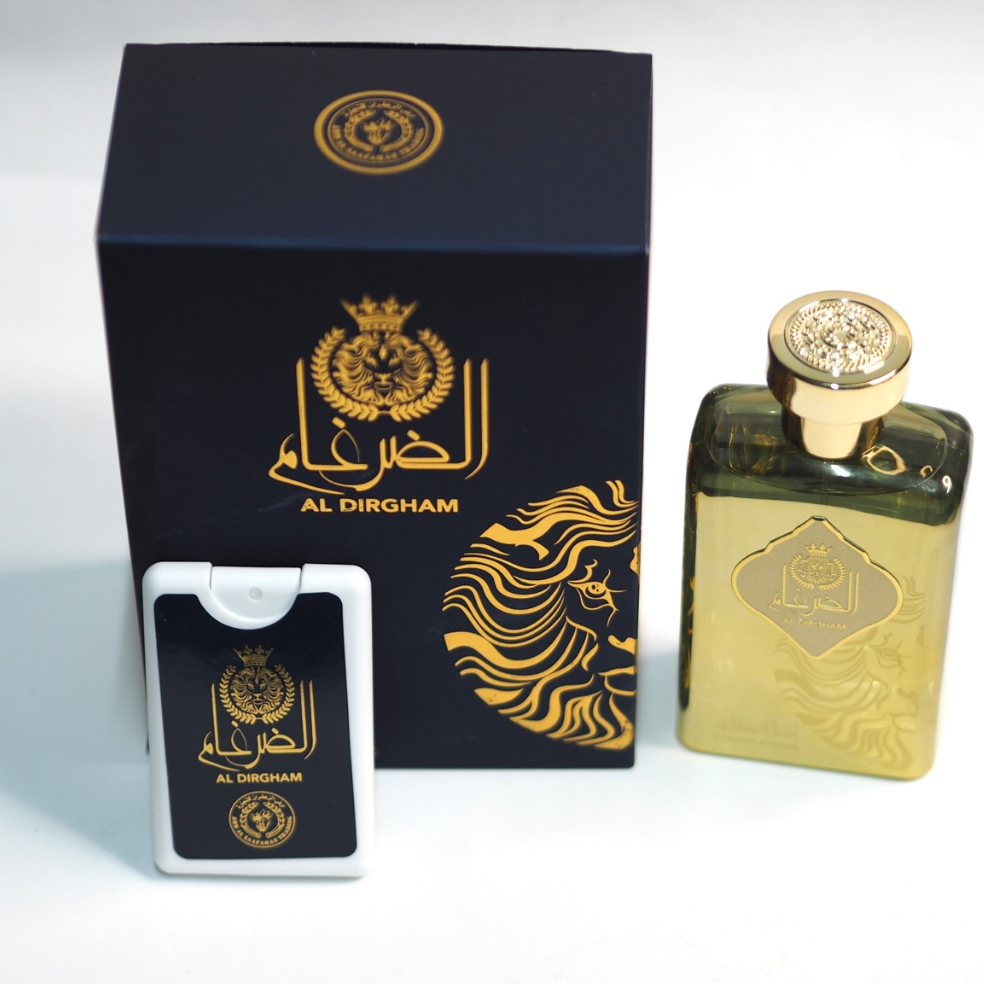 Al Dirgham EDP Perfume 100ml for Men (Lelaki) , Minyak Wangi Arab by ...