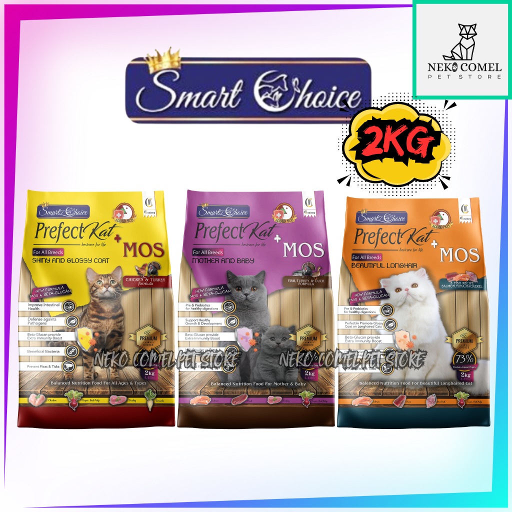 Smart Choice Prefect Kat 2kg Cat Food / Mother Baby / Long Hair ...